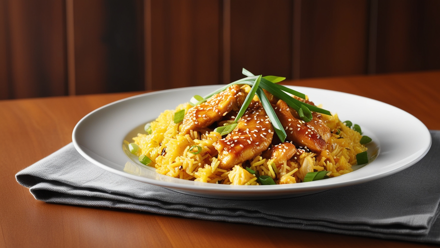 Chicken Fried Rice Rice Cooker