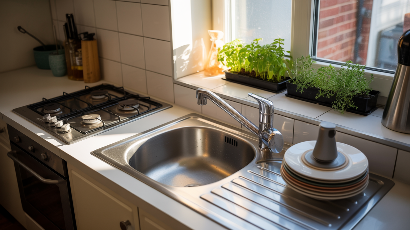 Kitchen Layout With Sink And Stove On Same Wall