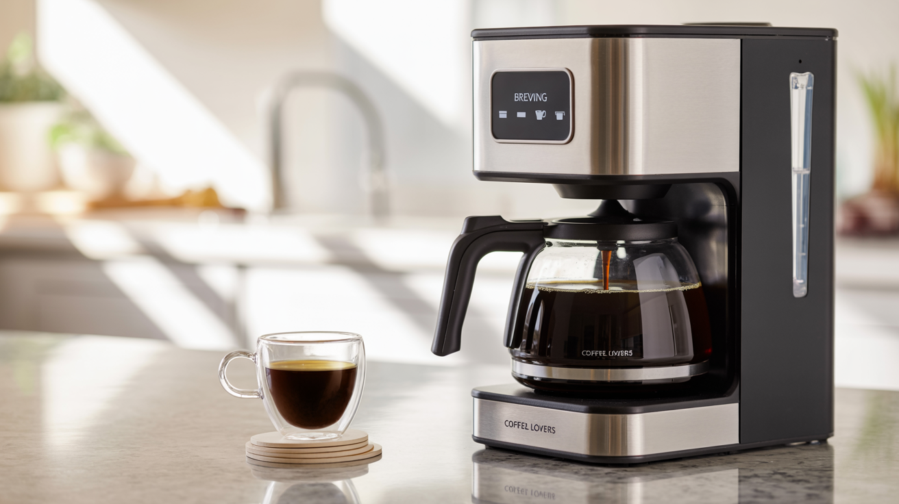 Coffee Maker With Direct Water Line